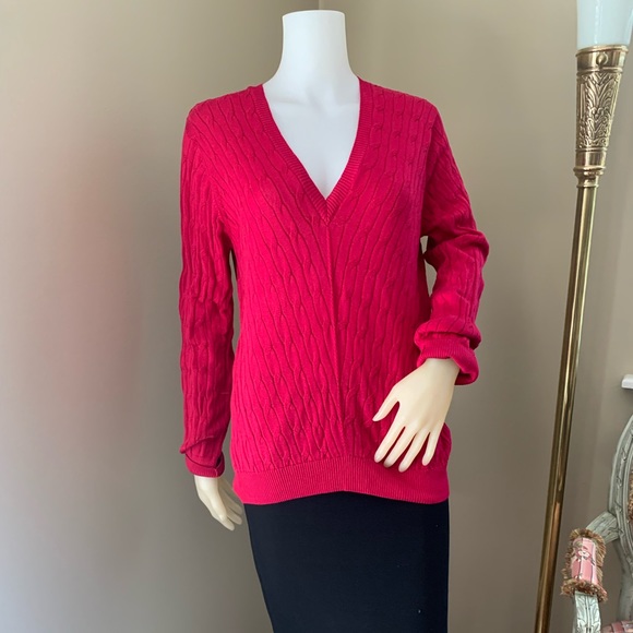 Bobby Jones | Sweaters | Bobby Jones Clover Golf Sweater L Pink | Poshmark